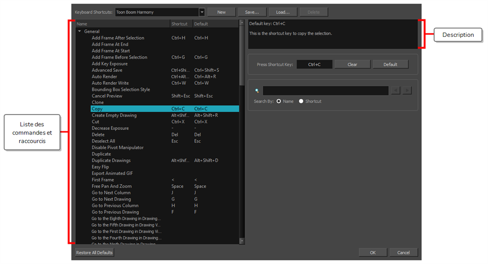 Harmony 24 Advanced Documentation: About Keyboard Shortcuts