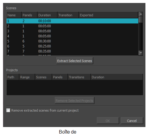 Storyboard Pro 20 Online Help: About Dialog Boxes