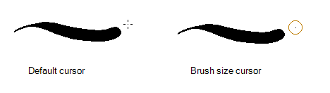 Changing the Drawing Tool Cursor