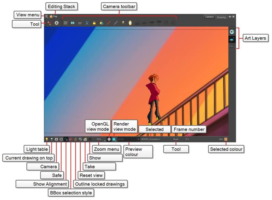 Harmony 20 Advanced Documentation: Introduction to the Harmony User Interface