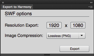 Harmony 21 Advanced Documentation: Exporting FLA Files