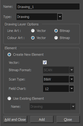 Harmony 21 Advanced Documentation: Add Column Dialog Box