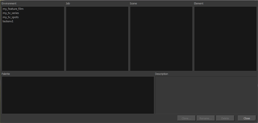 Harmony 21 Advanced Documentation: Palette Operations Dialog Box