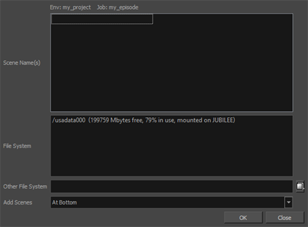 Harmony 21 Control Center Documentation: Creating Scenes in Control Center