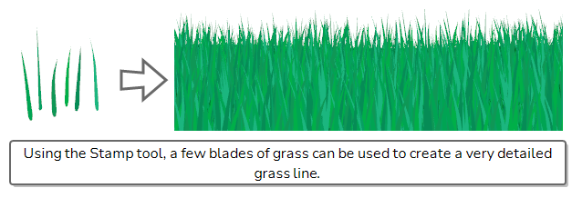 Harmony 21 Essentials Documentation: About the Stamp Tool