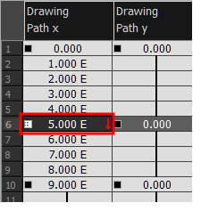 Harmony 21 Essentials Documentation: Creating Keyframes in the Xsheet View