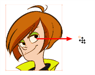 Harmony 21 Paint Documentation: Repositioning the Selection Pivot