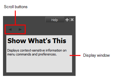 Harmony 21 Paint Documentation: Integrated Help View