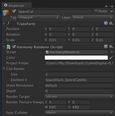 Harmony 21 Premium Documentation: Using Empty Game Objects