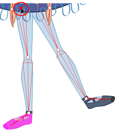 Harmony 21 Premium Documentation: Setting IK Keyframe Constraints