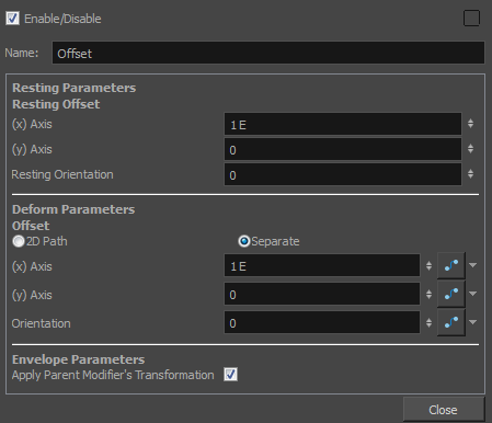 Harmony 21 Premium Documentation: Offset Node