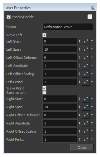 Harmony 21 Premium Documentation: Deformation Wave Node