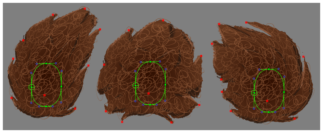Harmony 21 Premium Documentation: Combining Deformation Chains and Free Deformation Points
