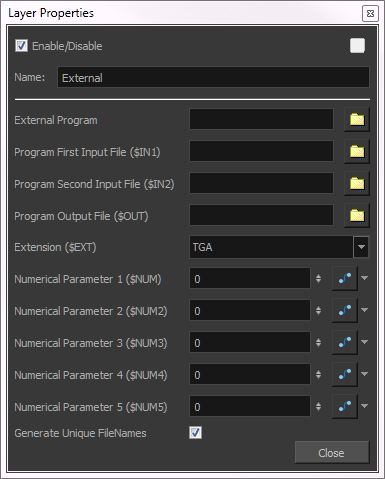 Harmony 21 Premium Documentation: External Node
