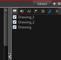 Harmony 21 Premium Documentation: Xsheet View