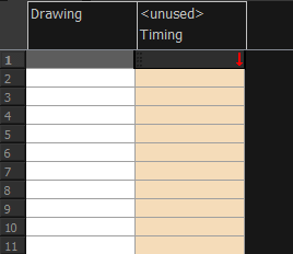 Harmony 21 Premium Documentation: Using Timing Columns