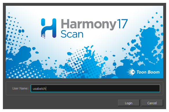 Harmony 21 Scan Documentation: Launching the Scan Application