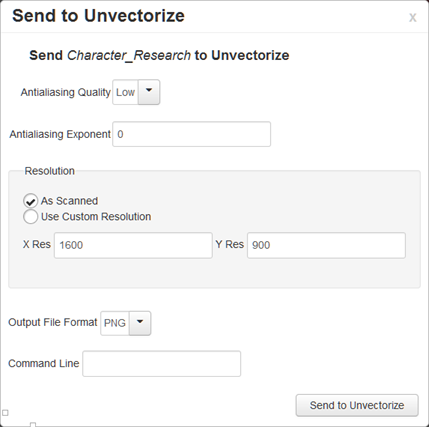 Harmony 21 WebCC Documentation: Vectorizing Scenes in WebCC