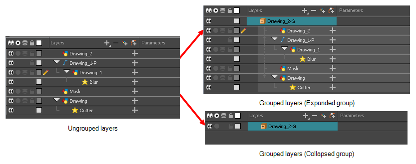 Harmony 22 Advanced Documentation: About Groups