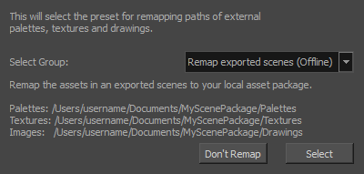 Harmony 22 Control Center Documentation: Remapping Palettes, Textures ...
