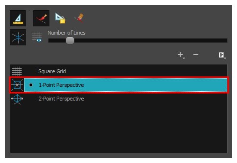 Harmony 22 Essentials Documentation: Selecting the Active Drawing Guide