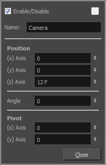 Harmony 22 Essentials Documentation: About Camera Set-up and Animation
