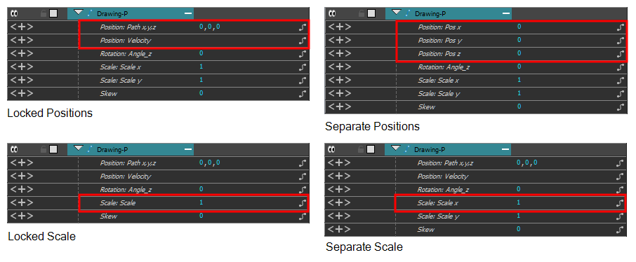 Harmony 22 Essentials Documentation: About Layer Parameters