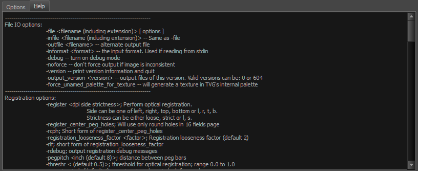 Harmony 22 Essentials Documentation: Vectorization Parameters Dialog Box