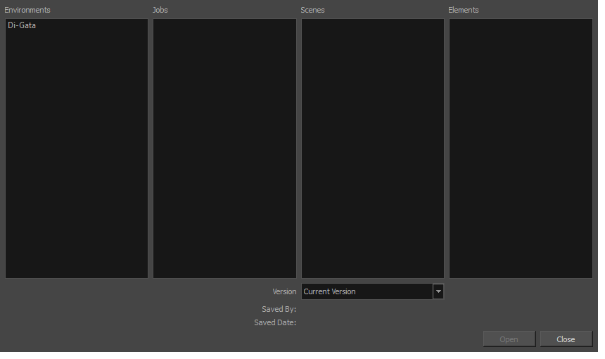 Harmony 22 Paint Documentation: Opening Drawings in Paint