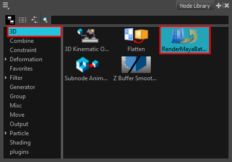Harmony 22 Premium Documentation: Connecting the 3D Model to the Renderer