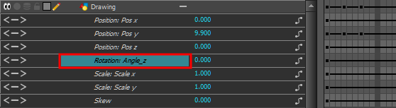 Harmony 22 Premium Documentation: Displaying Velocity Curves