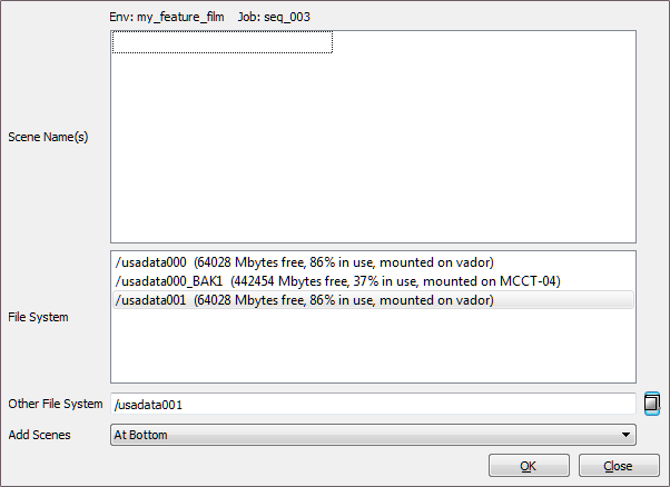 Harmony 22 Scan Documentation: Creating Scenes in the Scan application