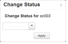 Harmony 22 WebCC Documentation: Changing the Status of Scenes in WebCC