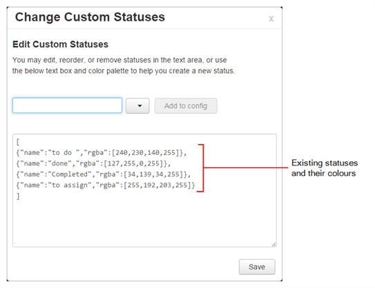 Harmony 22 WebCC Documentation: Customizing the Scene Status Colour in WebCC