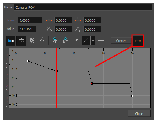 Harmony 25 Advanced Documentation: Switching Between Motion and Stop-Motion Keyframes