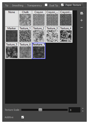 Harmony 25 Paint Documentation: Adding a Paper Texture