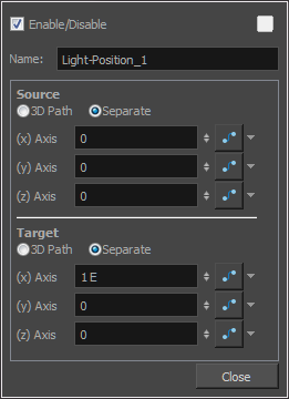 Harmony 25 Premium Documentation: Light Position Node