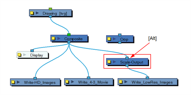 Harmony 25 Premium Documentation: Adding Multiple Write Nodes