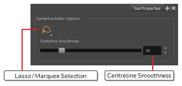 Storyboard Pro 22 Online Help: Centerline Editor Tool Modes