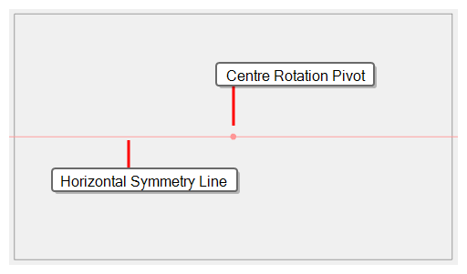 Storyboard Pro 25 Online Help: Adjusting a Horizontal Symmetry Guide