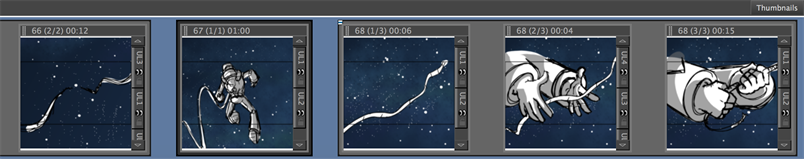 Storyboard Pro 25 Online Help: Flipping Scenes